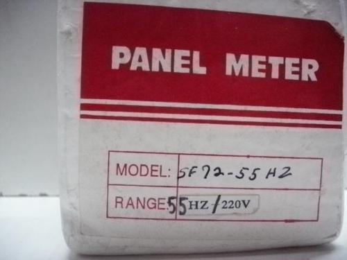 SFIM SF72-55HZ/220V 55HZ/220V DIN 72 ANALOG PANEL METER NEW QUANTITY ...