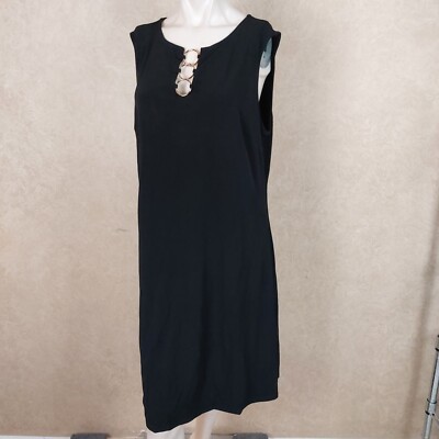 Jm collection New Womens Black sleeveless Dress Size S NWT B12F1 | eBay