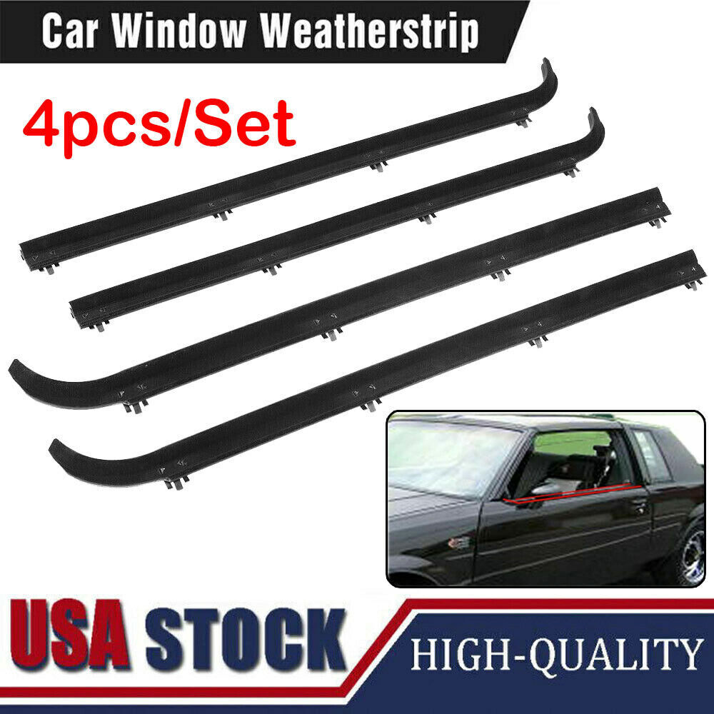 Inner & Outer Door Window Sweep Felts Seals Weatherstrip 4pcs Set for ...
