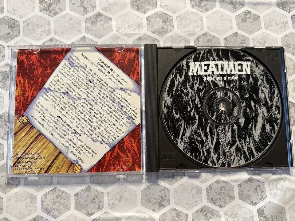 The Meatmen - Pope On A Rope CD - RARE Punk - ORG 1995 - Meat King ...