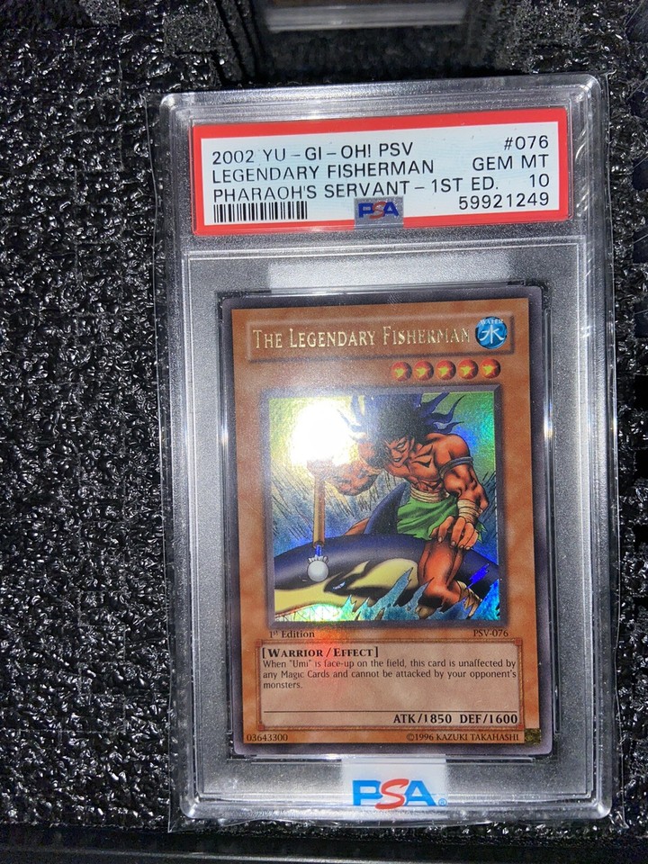 PSA 10 Legendary Fisherman PSV-076 1st Edition READ DESCRIPTION FOR ...