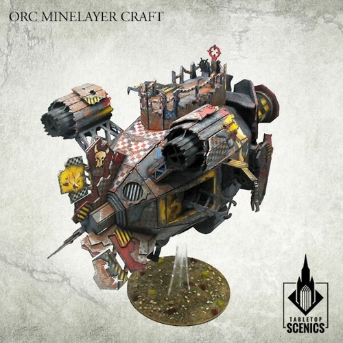 Orc Minelayer Kraft Wooden Kromlech Ork Mekboy Stompa Mek Boss Buzzgob ...
