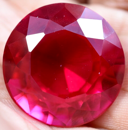 Natural Mogok Pink Huge Ruby 57.25 Ct Sparkling GGL Certified Treated ...