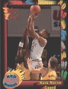 1991-92 Wild Card #5 Mark Macon Temple Owls Basketball Card | eBay