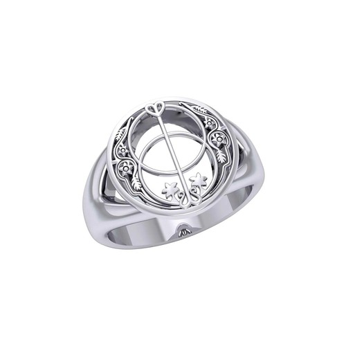 Chalice Well 925 Sterling Silver Ring Spiritual Fine Symbolic Jewelry | eBay Australia