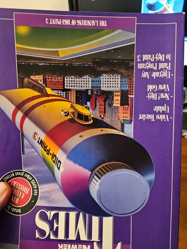 Print Error! Amiga World - June 1989 magazine - upside down back cover ...