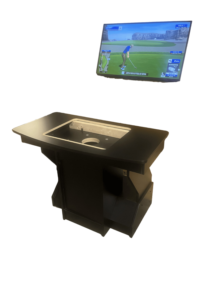 Golden Tee Go Unit With Added Quality Pedestal Stand Brand New With ...