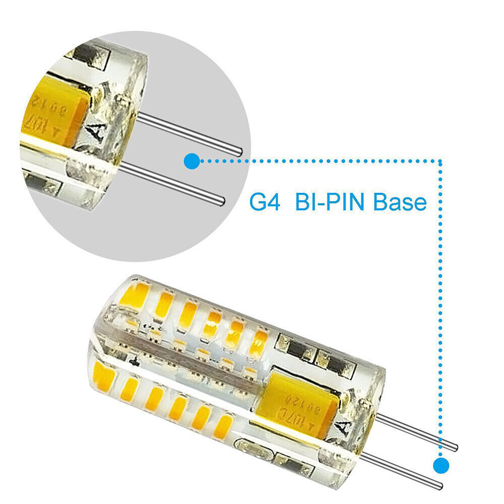 1X 15X 5W Mini G4 Led Bulbs Ac 220V Dc 12V Spotlight For Home Light ...