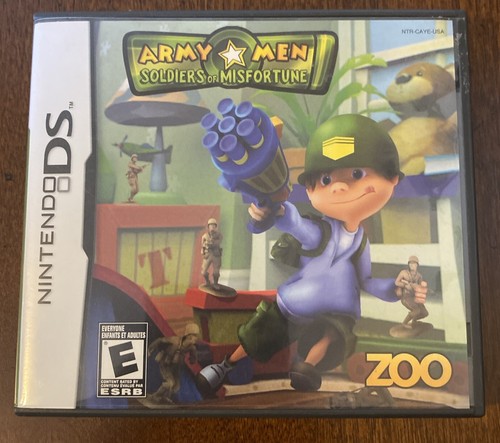 Army Men: Soldiers of Misfortune (Nintendo DS, 2008) CiB With Manual ...