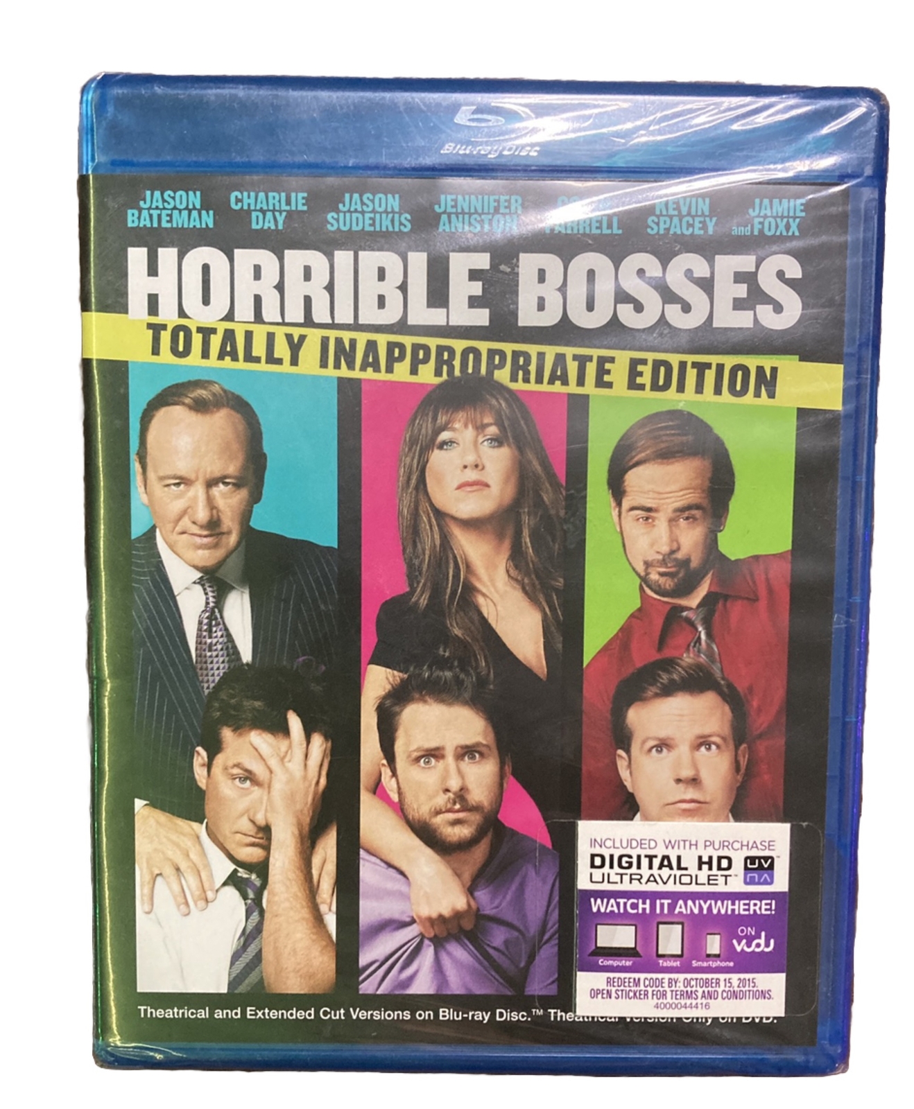 Horrible Bosses (Blu-ray/DVD, 2011, 3-Disc Set, Totally Inappropriate ...