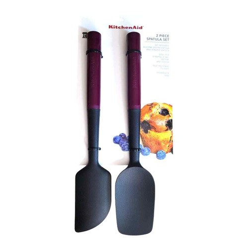NEW KitchenAid Spatula Set in Plum Purple (2-Piece) | eBay