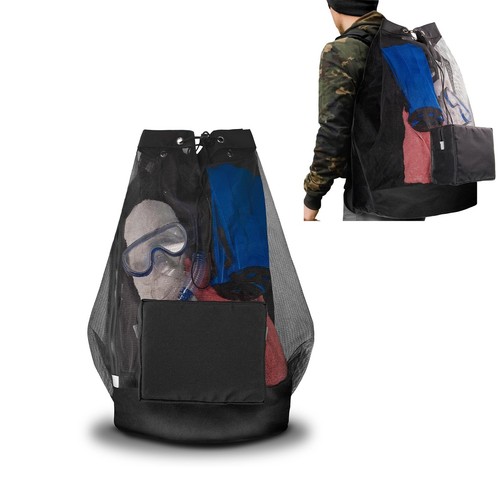 Mesh Scuba Diving Bag - XL Dive Backpack for Scuba and Snorkeling ...