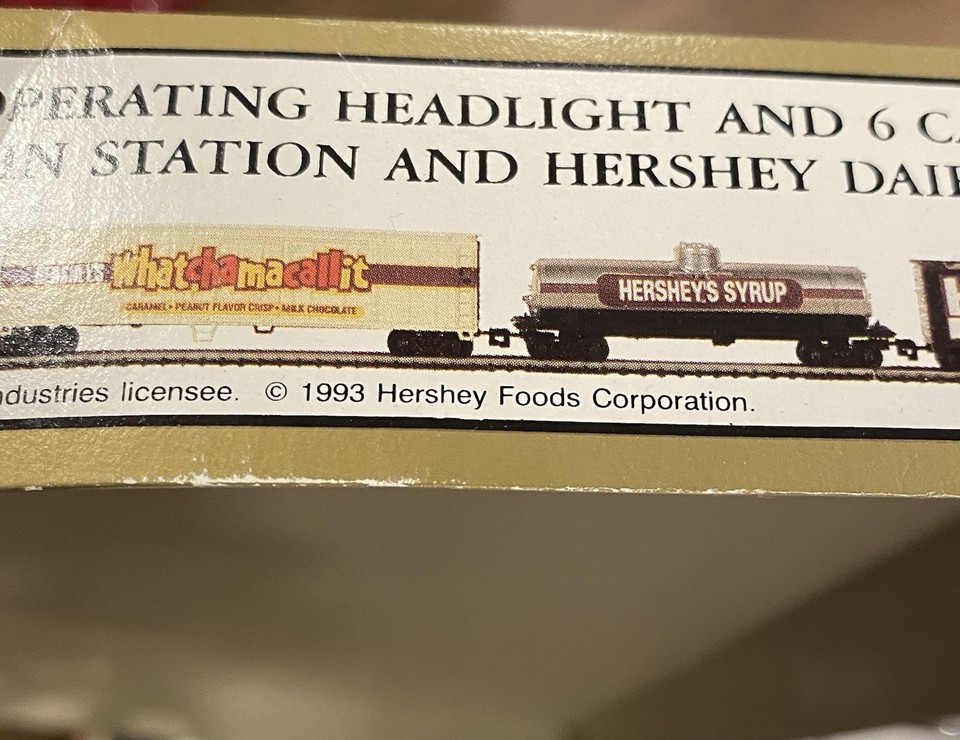 Bachmann Chocolate Town USA Hershey HO Scale Electric Train Complete ...