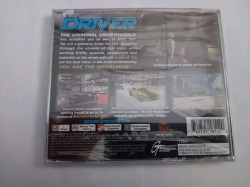 Driver (Sony PlayStation 1, 1999) for sale online | eBay