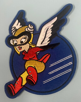 WASP "FIFINELLA" PATCH ~WOMENS AIR FORCE SERVICE PILOTS -FELT ...