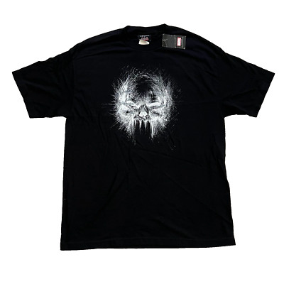 NWT The Hundreds X Marvel Punisher David Choe Blue Pen T-Shirt Black XL ...