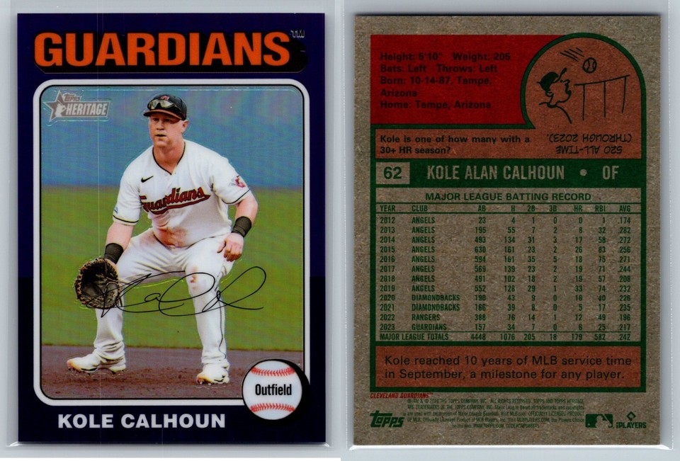 2024 Topps Heritage High #'d CHROME VARIATIONS /699 SILVER /225 PURPLE ...