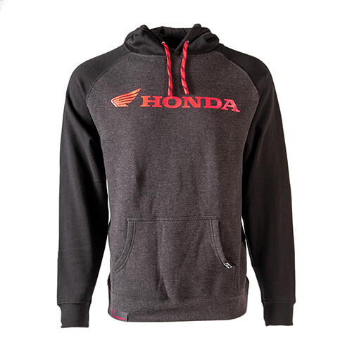 FACTORY EFFEX HONDA LANDSCAPE MEN'S PULLOVER HOODIE / CHARCOAL-BLACK ...