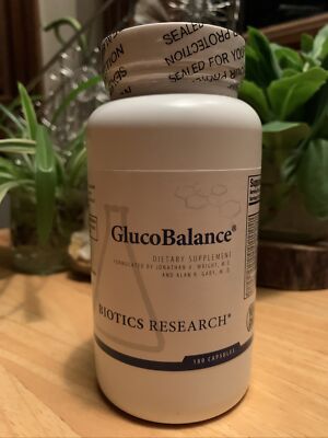 Biotics Research GlucoBalance 180 Capsule Blood Sugar Metabolic Support ...