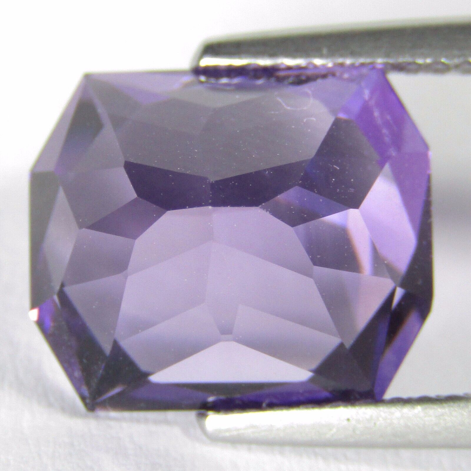 6.71Cts Excellent Natural Amethyst Rectangular Cut Loose Gemstone | eBay
