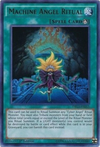 MACHINE ANGEL RITUAL (DRL3-EN015) - YuGiOh Ultra Rare 1st Ed. Spell | eBay