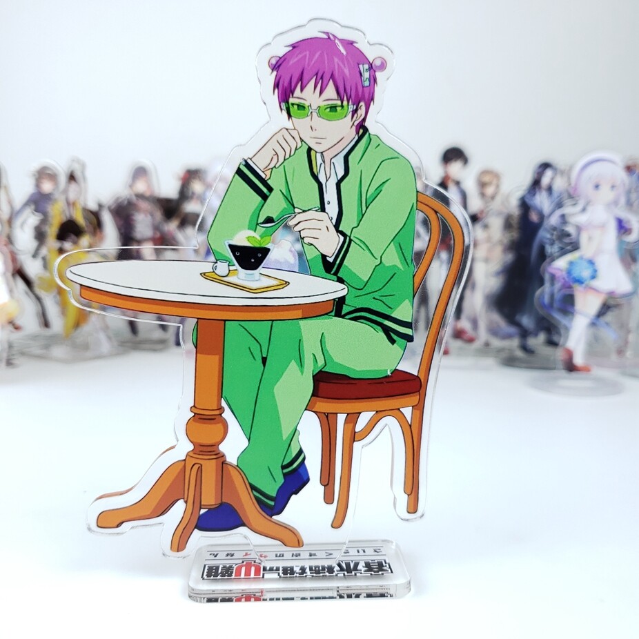 The Disastrous Life of Saiki K. Saiki Kusuo Acrylic Stand Figure Toy ...