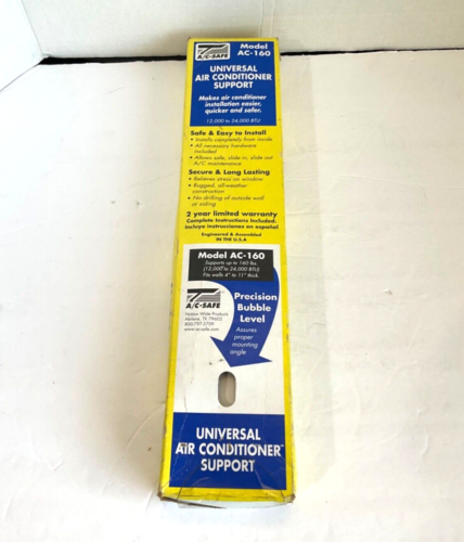 A/C Safe Model AC-160 Universal Air Conditioner Support NEW! | eBay