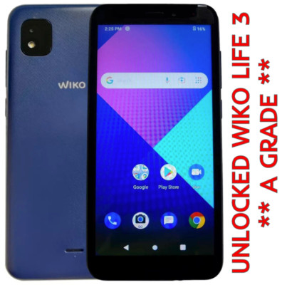 UNLOCKED Tinno Wiko Life 3 16GB 4G LTE Smart Phone / T-Mobile ASSURANCE ...