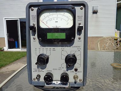 HP 430C Microwave Power Meter 50-1000 Cycle 115/230 Volts | eBay