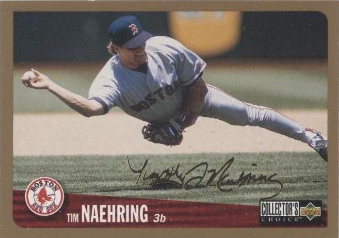 1996 Upper Deck Collector's Choice - Tim Naehring #66 Gold Foil ...