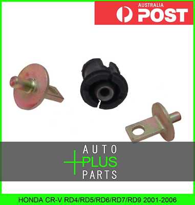 Fits HONDA CR-V RD4/RD5/RD6/RD7/RD9 - Rubber Bush For Rear Arm Wishbone ...