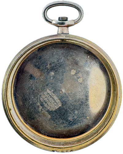 Antique 14 Size Wadsworth Rambler Open Face Pocket Watch Case 10 Year ...