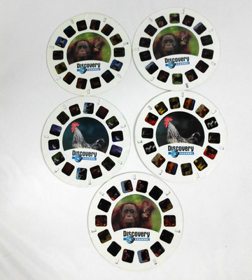 Vintage Discovery Channel View Master Reel Reels Lot of 5 Animals | eBay