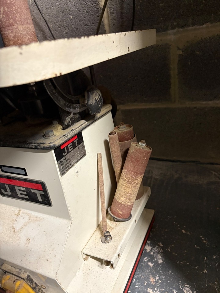 USED Jet Bobbin Oscillating Spindle Sander JBOS-5 Bobbin Sander | eBay UK