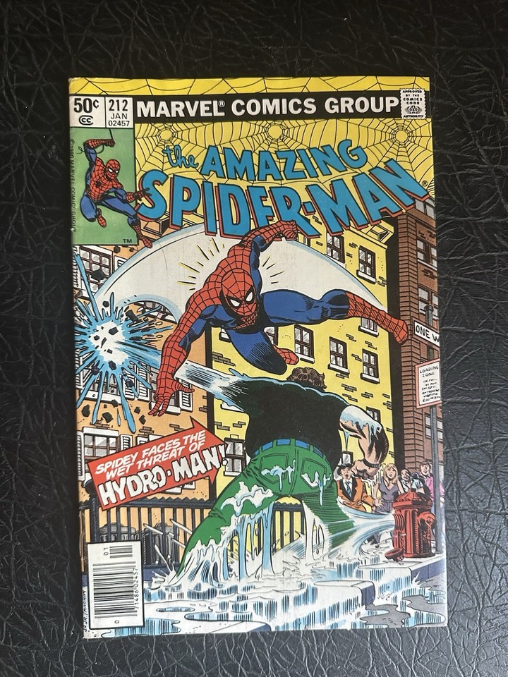 The Amazing Spider-Man #212 (Marvel Comics January 1981) Hydro-Man ...