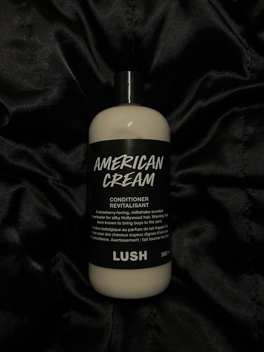 Brand New Sealed LUSH Cosmetics AMERICAN CREAM 500ml Hair Conditioner ...