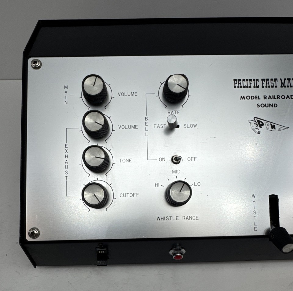 Pacific Fast Mail PFM Model Railroad Sound System Mark II Tested Works ...