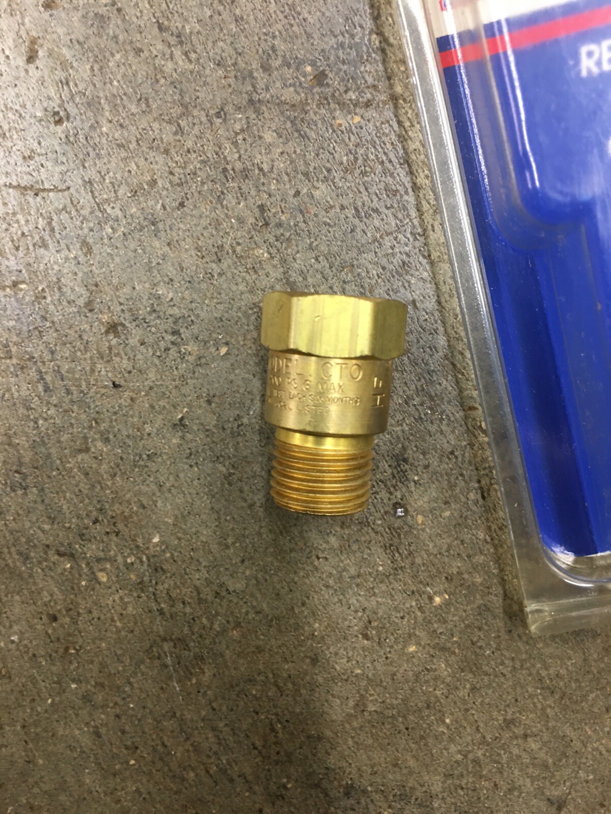 2 Victor MetalCraft CTO-MCS 0387-0783 Oxygen Reverse Flow Check Valves ...