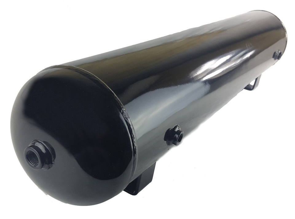 airmaxxx 5 Gallon Steel Air Tank 7 Port Suspension Ride For Compressor ...