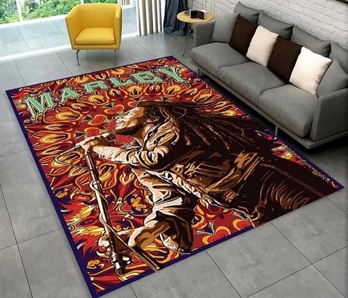 Bob Marley Bedroom Floor Mat Rugs Modern Carpet 150CM X 200CM | eBay ...