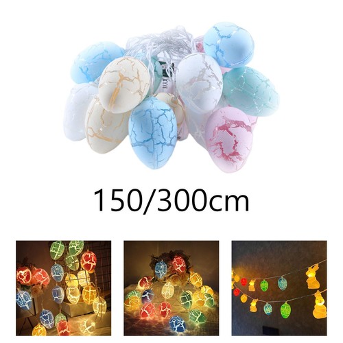 LED Colored Egg String Lights Fairy Lights for Party Decor Celebration | eBay