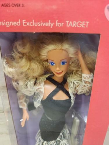 Barbie Party Pretty Fashion Doll Vtg 1990 Mattel #5955 Glamorous Lace ...