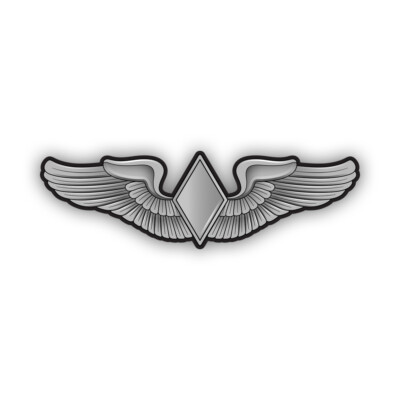 WASP Women Airforce Service Pilot Wings Sticker Decal - Weatherproof ...