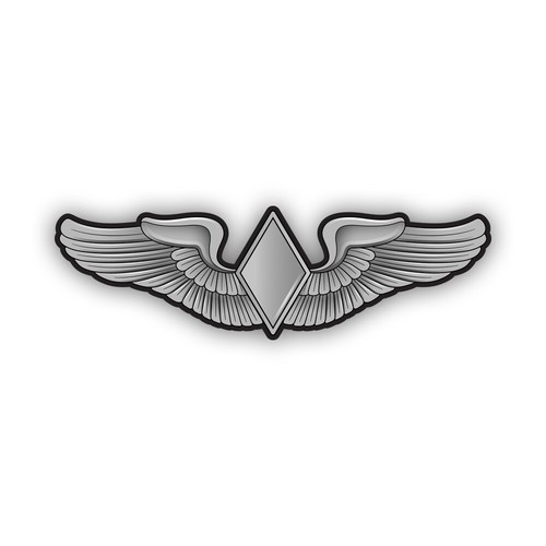 WASP Women Airforce Service Pilot Wings Sticker Decal - Weatherproof ...