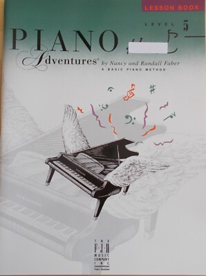 Faber Piano Adventures Lesson Book L5 Unmarked | eBay