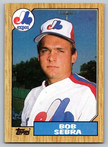 1987 Topps #479 Bob Sebra - Montreal Expos RC | eBay