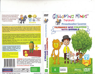 Galloping Minds-Preschooler Learns:Numbers And Counting-Children-DVD | eBay