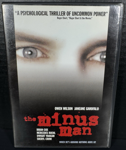 The Minus Man (DVD, 2005) Owen Wilson Janeane Garofalo | eBay
