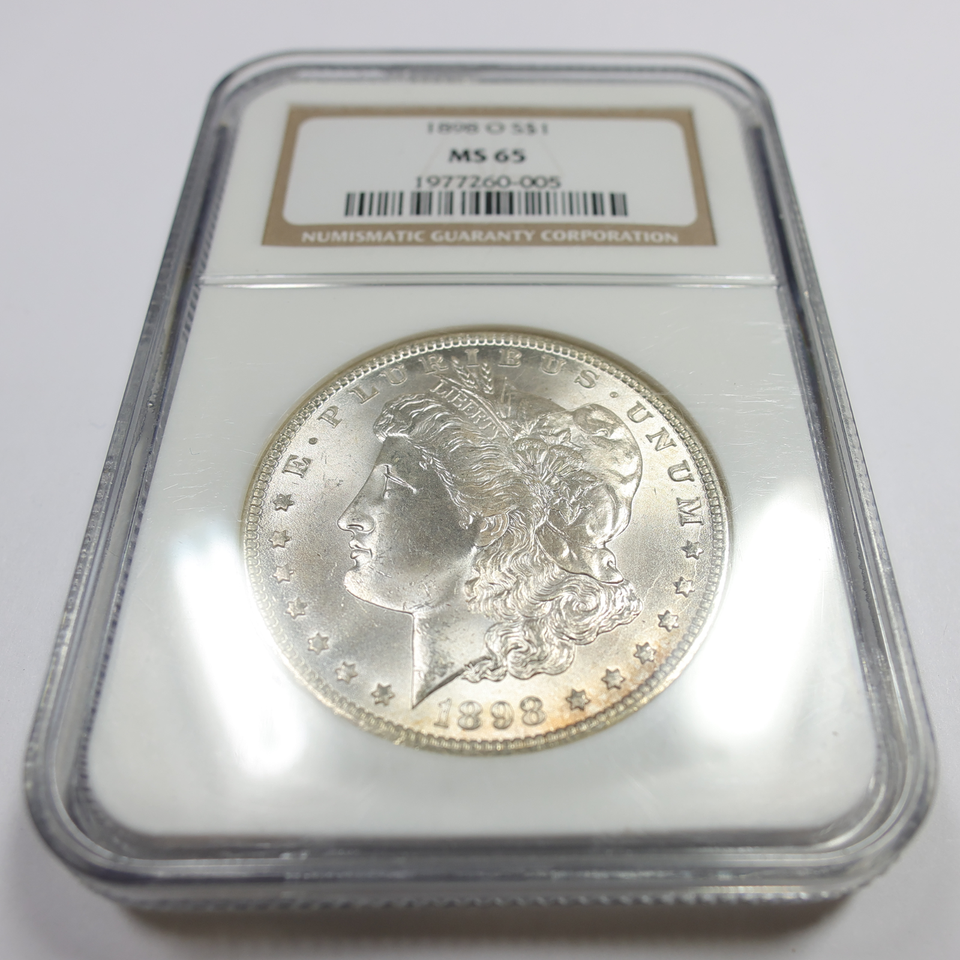 1898 O NGC MS65 - Silver Morgan Dollar $1 US Coin #58673B | eBay