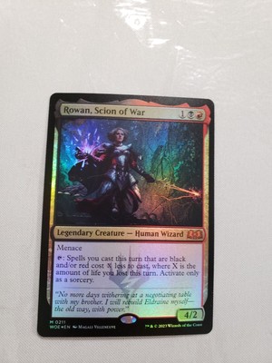 Rowan, Scion of War Foil Mythic x1 MtG Card WOE #211 | eBay